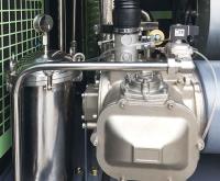 China Food Industry 50hp  Oil Free Screw Compressor / Screw Drive Air Compressor for sale