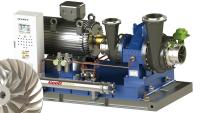 China 120 m³/min Turbine  Vacuum Pump in Paper Making Industry PLC Control for sale