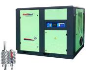 China PLC 30KW Energy Saving Rotary Screw Blower / Positive Displacement Blower 15-25m³/Min for sale