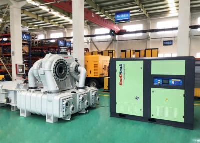 China Pneumatic Transmission Rotary Screw Blower Integrated Screw Air Blower 55KW for sale