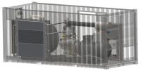 China Self Contained Shaft Power 400KW High Pressure Screw Air Compressor for sale