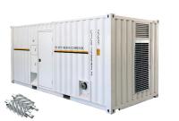 China Soft Start Air Cooling Containerized Screw Type Air Compressor for sale