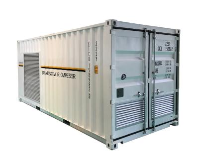 China 1800 Nm³/H Volume Flow Containerized Two Stage Screw Air Compressor for sale