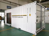 China 32 Bar Containerized High Pressure Screw Air Compressor for sale