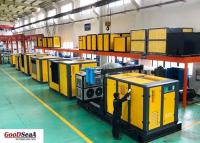 China Two Stage 110kw 12.5bar Rotary Screw Air Compressor for sale