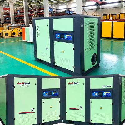 China 110KW Rotary Screw Blower PLC  Wastewater Blowers For Deep Aeration for sale