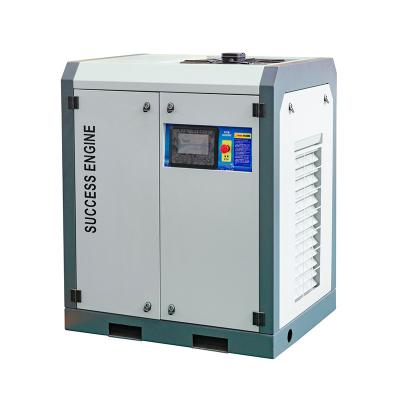 China TEFC  Air Cooled 10bar 3 Phase Oil Free Screw Compressor for sale