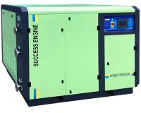 China ASME 10Bar 11kw 1 Stage 15hp Oil Free Rotary Screw Air Compressor for sale
