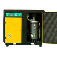 China 55KW 75HP  8 Bar Oil Lubricated Direct Drive Screw Air Compressor for sale