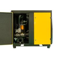 China 55KW 75HP  8 Bar Oil Lubricated Direct Drive Screw Air Compressor for sale