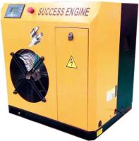 China Air Cooling 5.5kw 7.5 HP Belt Drive Screw Oil Injected Rotary Compressor for sale