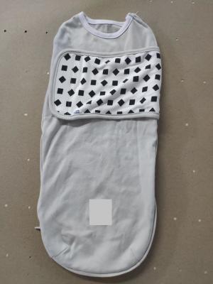 China Customized 100% Cotton Soft Baby Sleep Bag Swaddle for Newborns 0-6 Months for sale