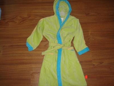 China 100% Cotton Teenager Bathrobe Super Soft with Embroidery Custom Size for sale