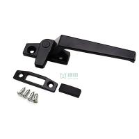 China Aluminum Alloy Casement Window Handle Lock Window Hardware Modern Design for sale