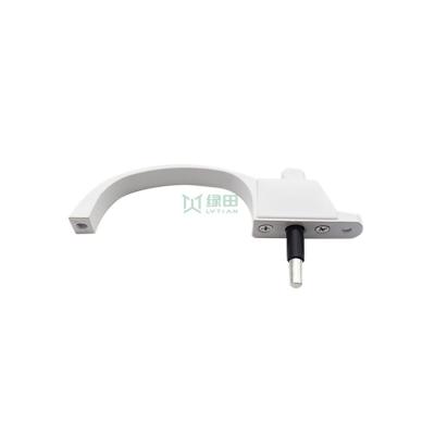 China UPVC Aluminum Alloy Handle Window Locking Handle For Screen Window for sale