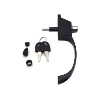 China High Security Aluminum Sliding Screen Window Handle Lock With Key for sale