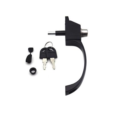 China High Security Aluminum Sliding Screen Window Handle Lock With Key for sale