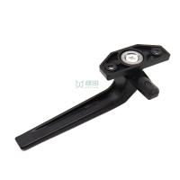China Aluminium Window Accessories Single Point alloy Alloy Casement Window Handle 7 Shape for sale