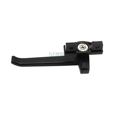 China Custom Aluminium Window Door Fittings High Foot Casement Handle With Srews for sale