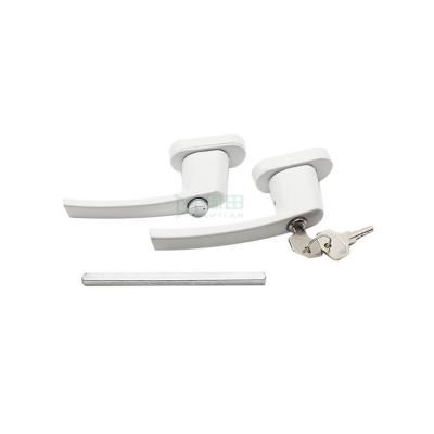 China wear Resistant Sliding Door And Window Handle With Key Lock Simple Installation for sale