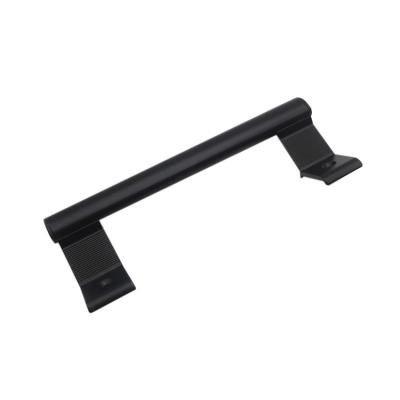 China High Security Fancy Aluminum Pull Door Handle door pulls Black Color for sale