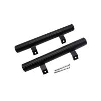 China 302mm Length Black Door Window Pull Handles Hardware Side Hung Door Handles for sale