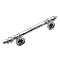 China 344mm Length Aluminum Profile Door Pull Handles Luxury Style Corrosion Resistance for sale