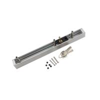 China Security Outside Interior Aluminum Long Door Handle With Keys 300mm Length for sale