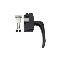 China Half Zinc Aluminum Full Sliding Window Door Handles Customized Color Luxury Style for sale