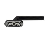 China Aluminum Black Sliding Door And Window Handles Simple Style child proof for sale
