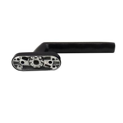 China Aluminum Black Sliding Door And Window Handles Simple Style child proof for sale