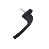 China Aluminum Powder Coated Door And Window Handles Casement Handle Lock Smooth for sale