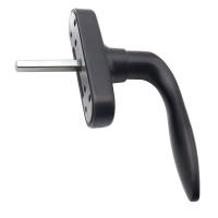 China Aluminium Upvc Window Opener Pull Handle With Lock contemporary geometric design for sale