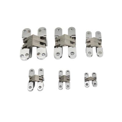 China Furniture Hardware Zinc Alloy Invisible Hinge Hidden Conceal Hinge for sale