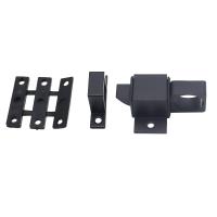 China Black Color Flush Bolt Lock Aluminum Alloy Material With Accessories for sale