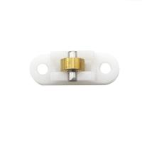 China Adjustable Design Screen Window Copper Pulley For Glass Cabinet for sale