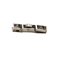 China Adjustable Modern Glass Cabinet Sliding Wheel For Hotels / Apartments for sale