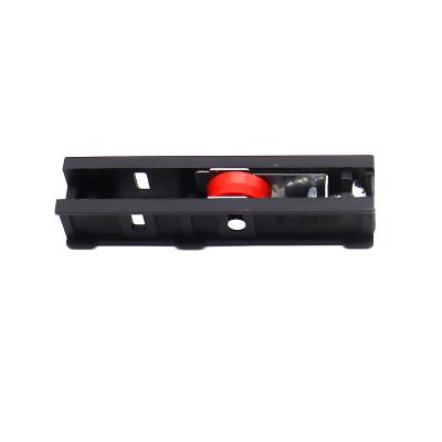 China Plastic Housing Sliding Window Double Wheel , Sliding Door Roller Wheels for sale