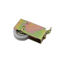 China Lightweight Zinc Plating Door Window Rollers Sliding Wheels Pulley With Nylon for sale