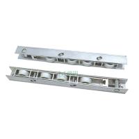 China Stainless Steel Housing Pulley Durable Double Wheel Sliding Door Window Roller Low Noise for sale