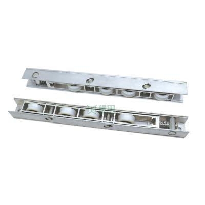 China Stainless Steel Housing Pulley Durable Double Wheel Sliding Door Window Roller Low Noise for sale