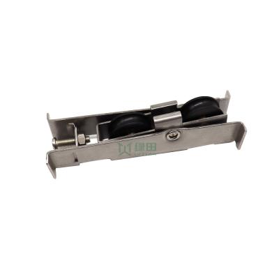 China Heavy Duty Door Window Accessories Stainless Steel Wheel Iron Sliding Window Door Roller for sale