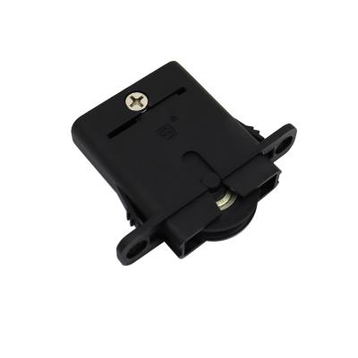 China Modern Black Universal Low Noise Smooth Bottom Track Guide Roller for sale