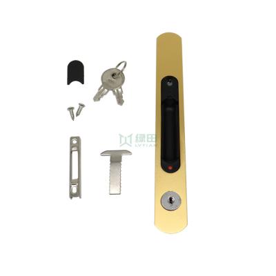 China Aluminium Accessories Sliding Door and Window Handles Lock for sale