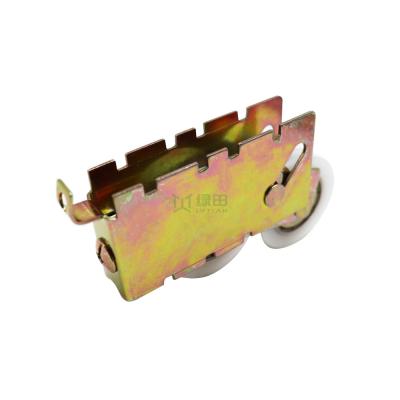 China Heavy Duty Double Wheels Window Roller Sliding Door Color Zinc Roller for sale
