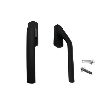 China Hardware Accessories Aluminum Crooked Handle for Casement Window for sale