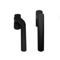 China Aluminum Door and Window Hardware Accessories Aluminum Crooked Handle for sale