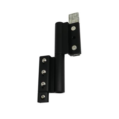 China Wholesale Black Aluminum Profile Hinges Aluminum Doors Hinges for sale