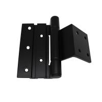 China Customizable Black Aluminum Hinge for Flexible Rotation and Smooth Operation in Home and Office for sale