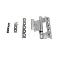 China Good Quality Silver Color Aluminum Hinge Use for Window and Door for sale